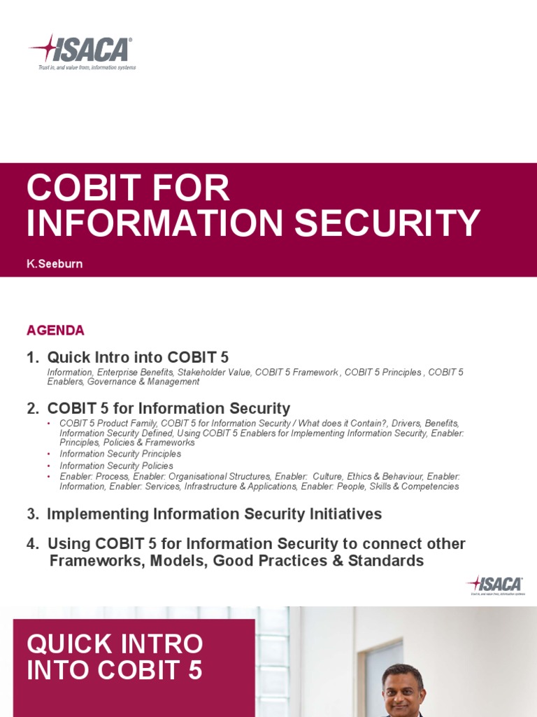 Cobit INFOSEC | Download Free PDF | Information Security | Computer ...
