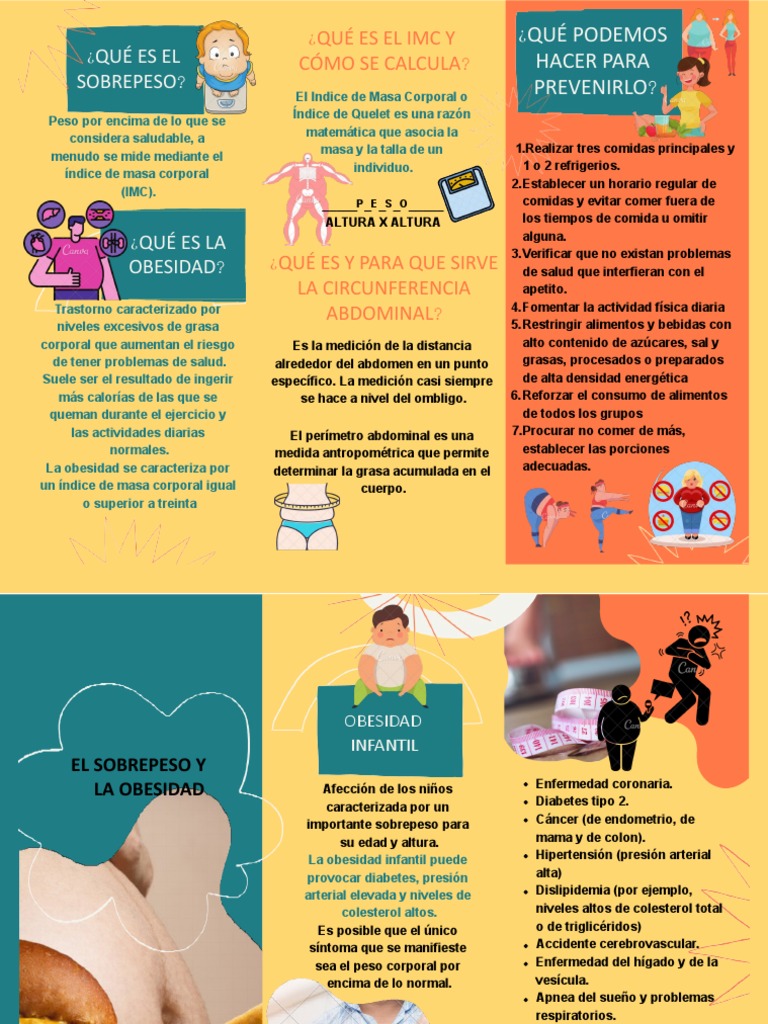 Triptico de La Obesidad 8 | Descargar gratis PDF | Obesidad | Índice de ... Triptico de La Obesidad 8 | Descargar gratis PDF | Obesidad | Índice de ...