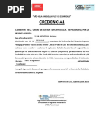 Credencial de Ganadores | PDF