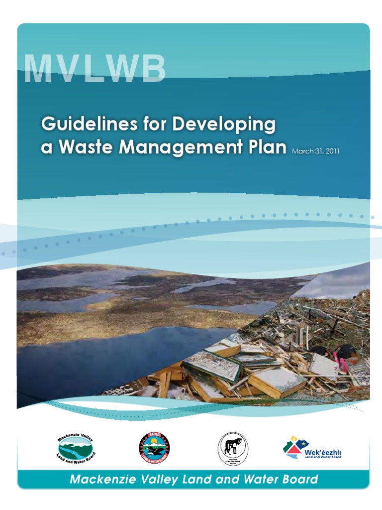 MVLWB Guidelines For Developing A Waste Management Plan Mar 31 - 11 ...