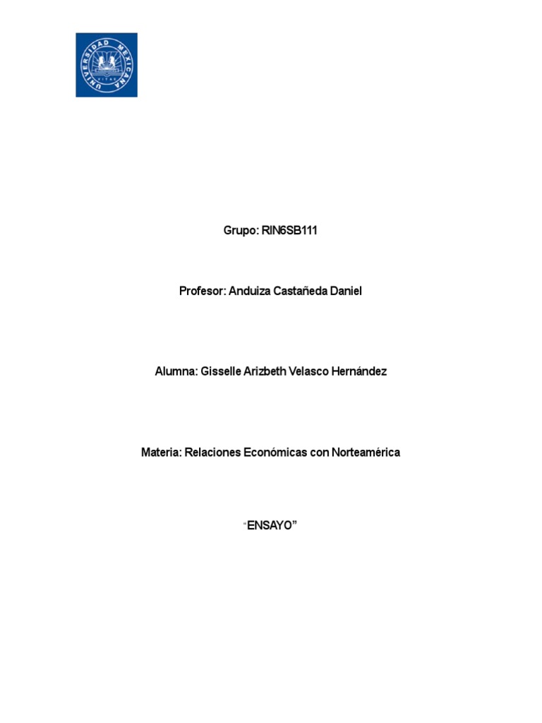 TLCAN o El TMEC | PDF | Tratado de Libre Comercio Norteamericano | Comercio