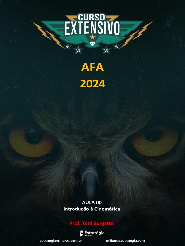 Aula 00 - FIS - AFA | PDF | Física | Eletricidade