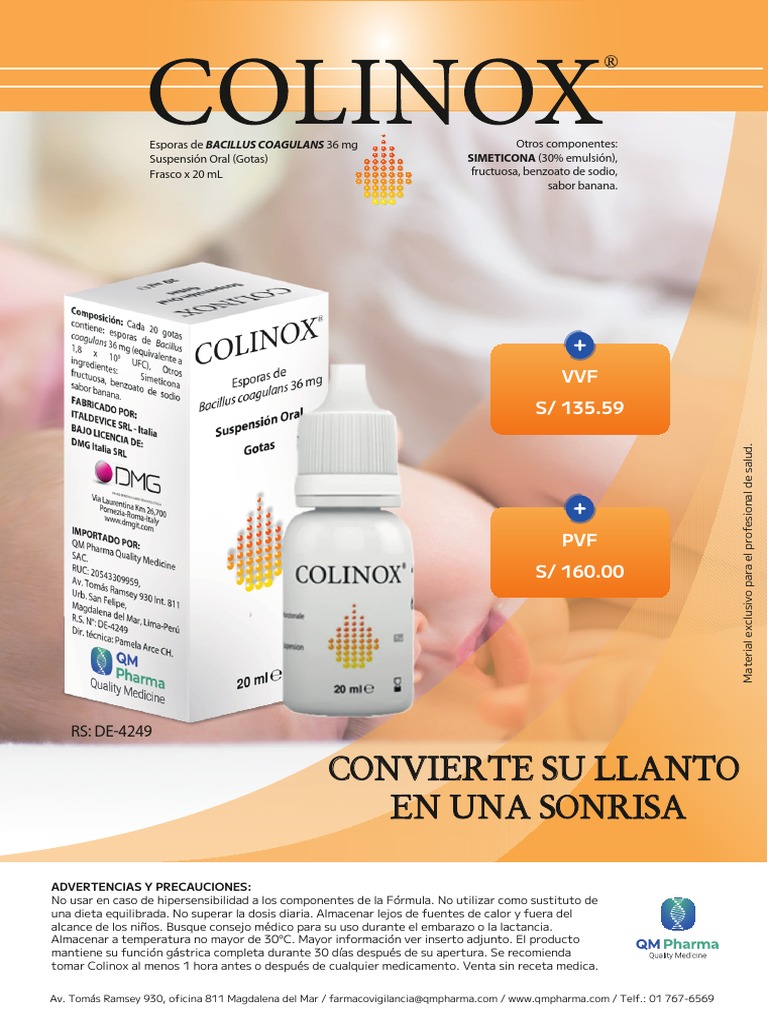 Hoja Vendedora Colinox | PDF