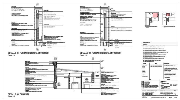 Detalle 01: Fundación Hasta Entrepiso Detalle 02: Fundación Hasta Entrepiso | Descargar gratis ...