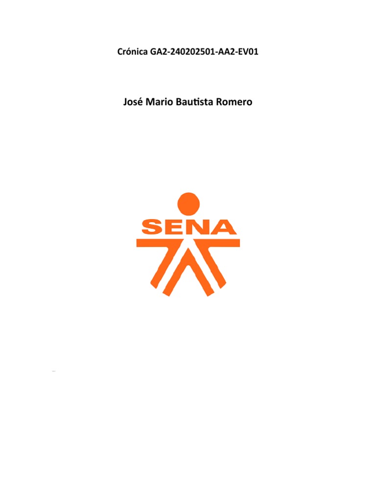 Crónica GA2-240202501-AA2-EV01 | PDF