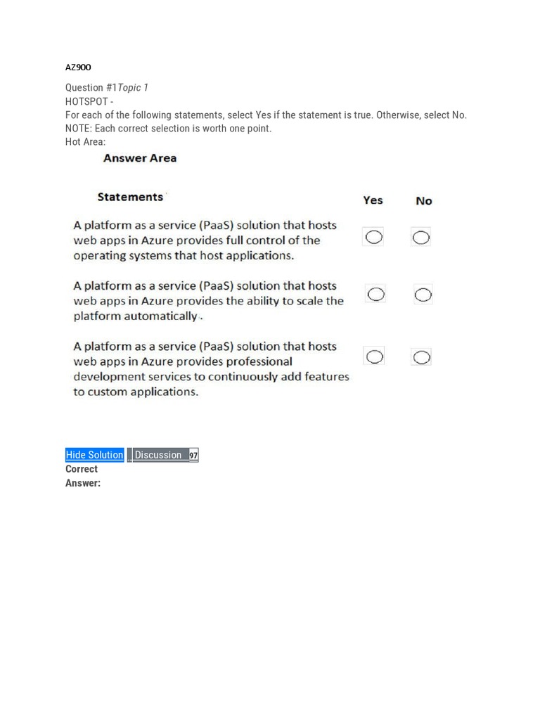 Az900 Pdf Cloud Computing Platform As A Service