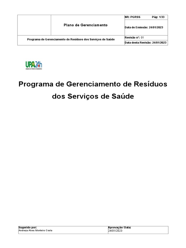 PGRSS 2022 UPA PRONTO | PDF