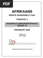Intensive Form For Afrikaans | PDF