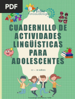 Cuadernillo De Estructuración De Oraciones Pdf