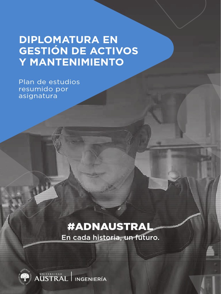 Diplomatura-En Gestion-de-Activos-y-Mantenimiento-2023-Malla Curricular | PDF | Plan de estudios ...