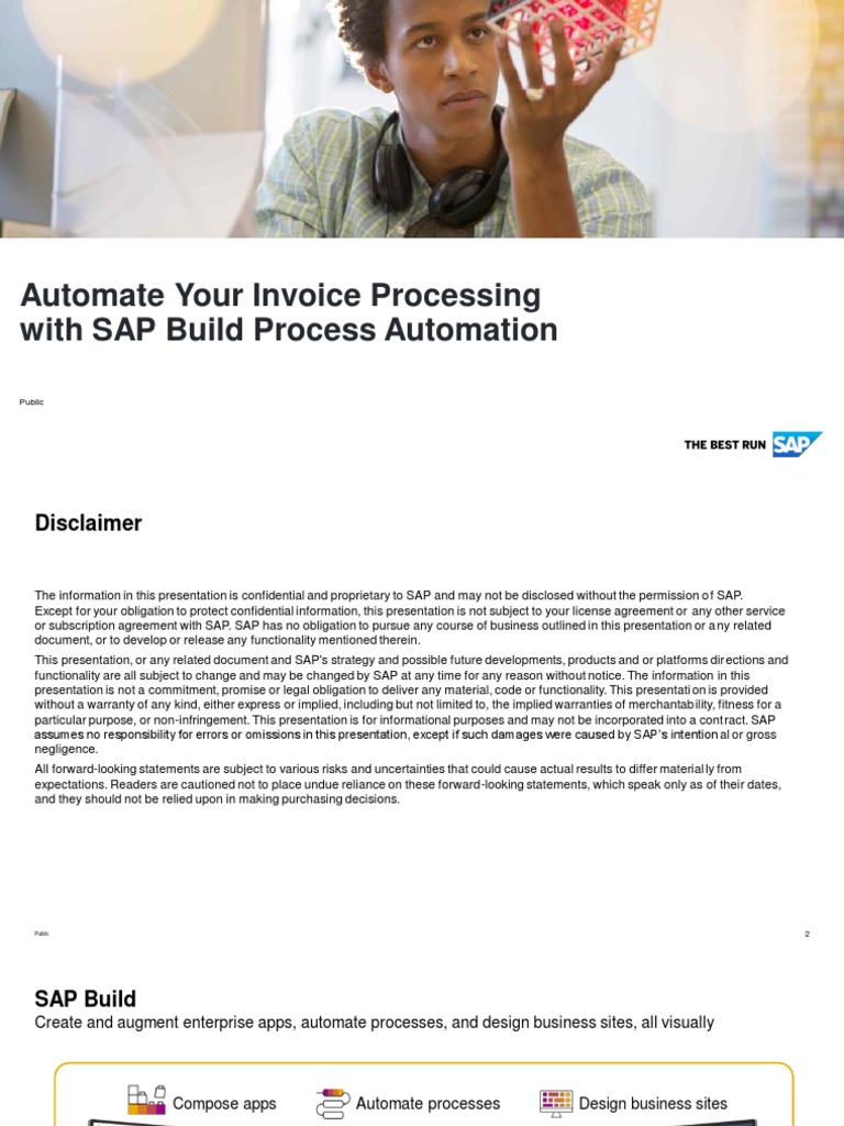 (26.04) Numen IT - Sala Ronaldinho Gaúcho 11h - Automate Your Invoice Processing With SAP Build ...