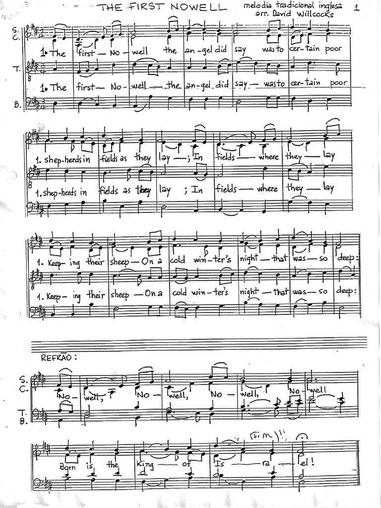 The First Noel - Coro | PDF