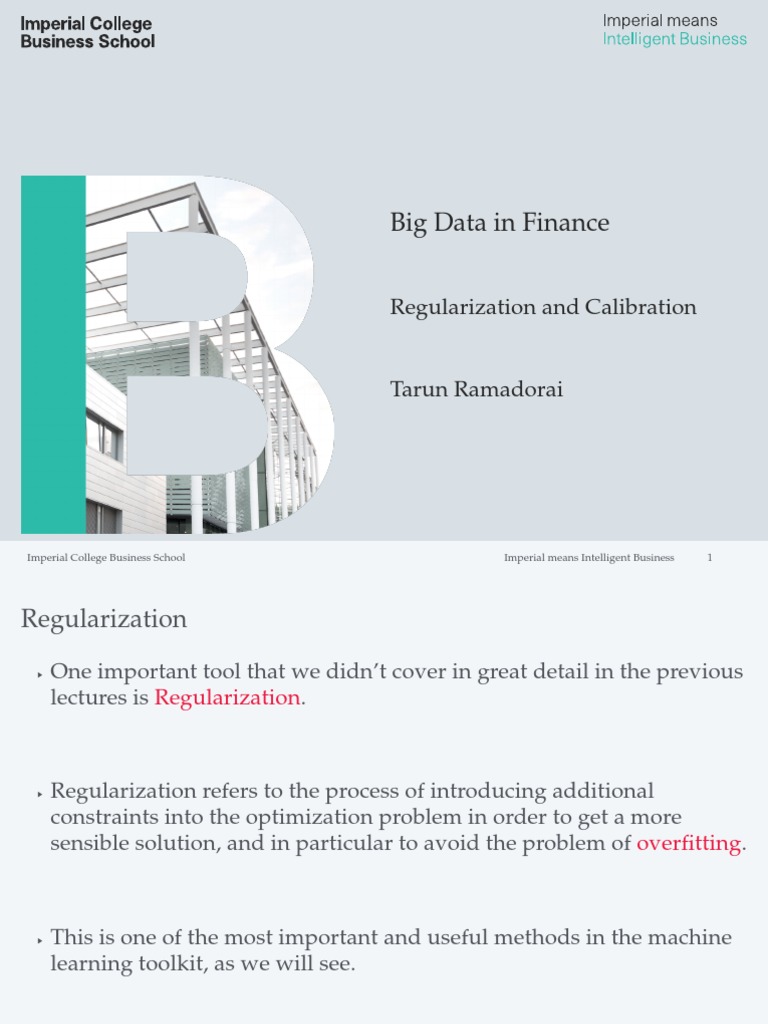 Lecture 3 | PDF | Ordinary Least Squares | Statistical Classification
