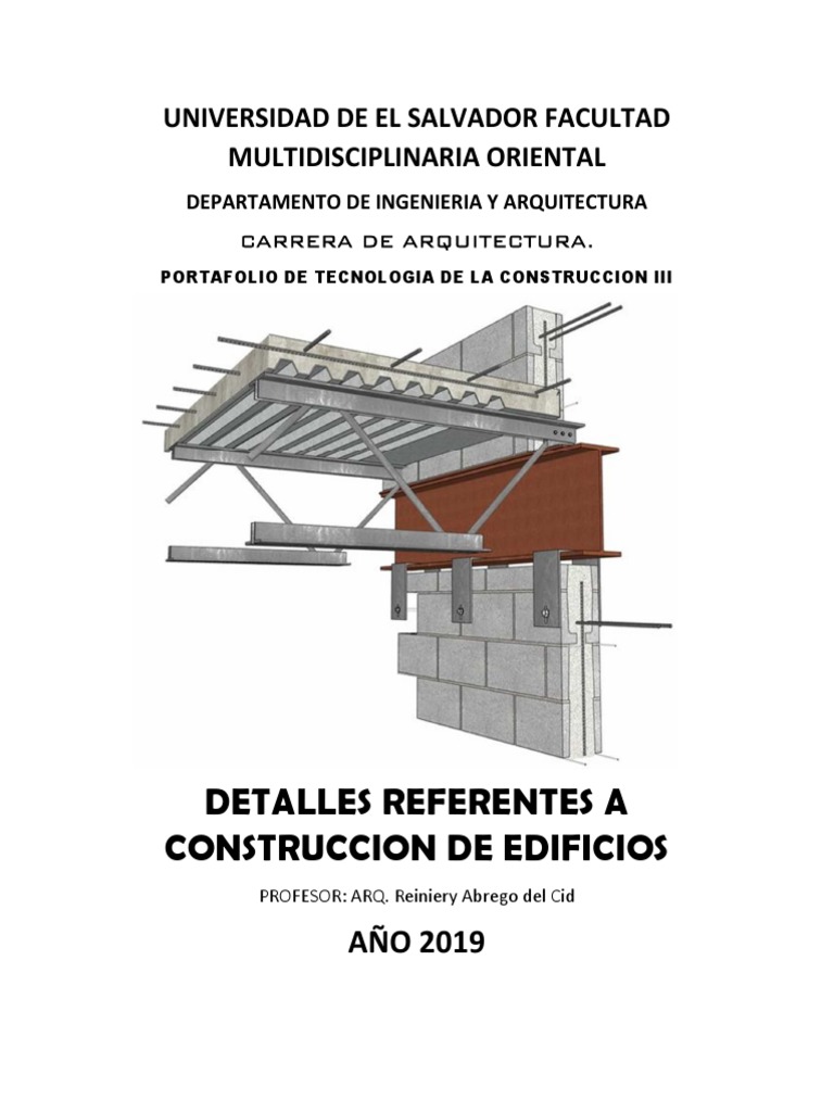 Manual de Detalles Constructivos | Descargar gratis PDF | Soldadura | Construcción