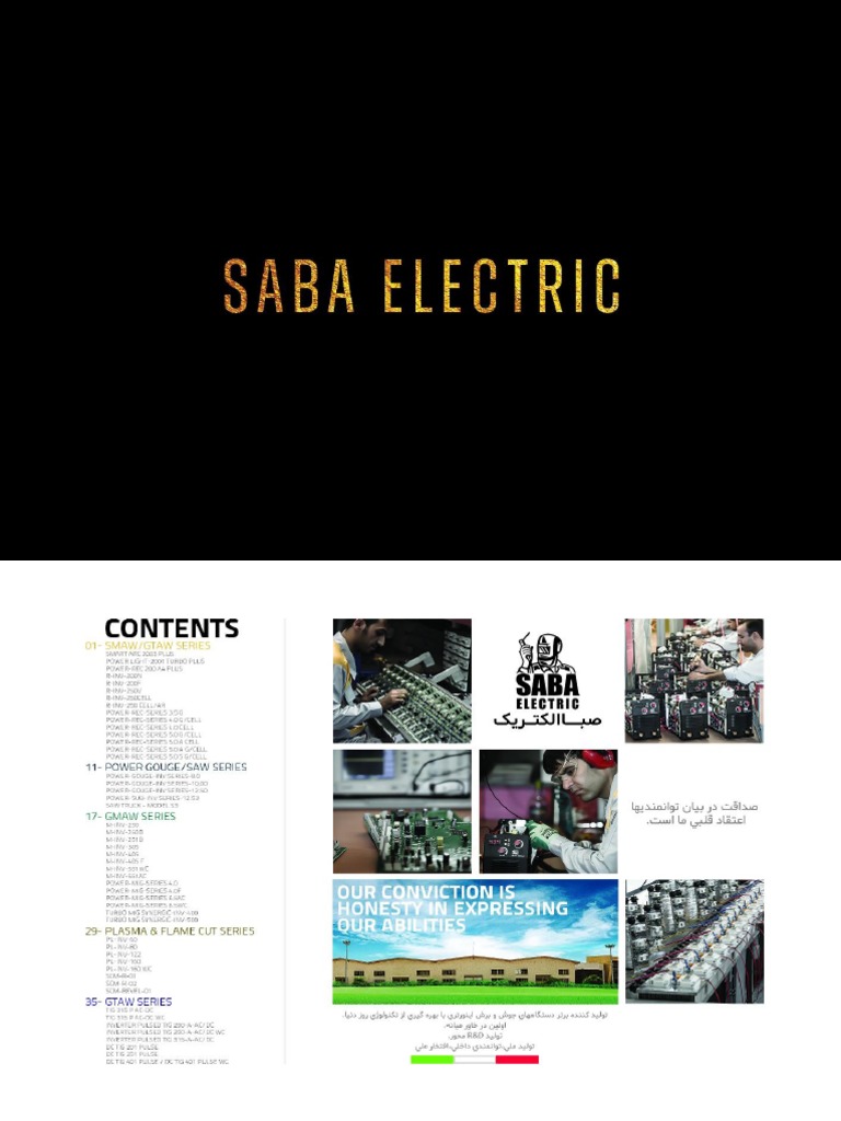 SABA ELECTRIC Catalog | PDF