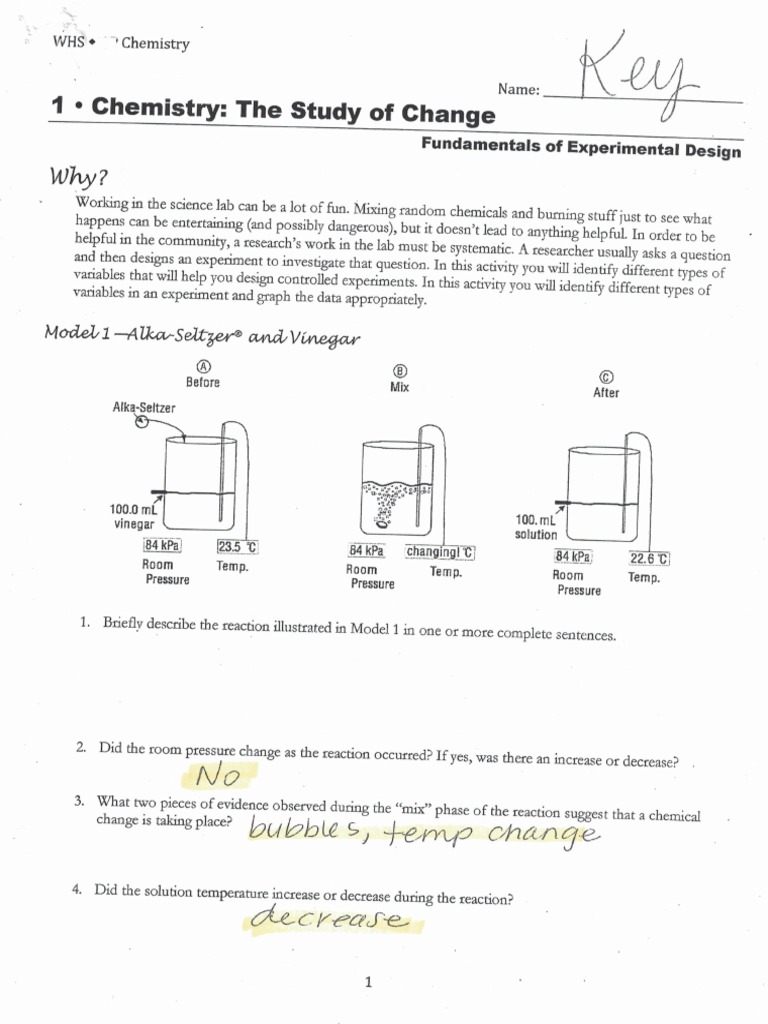Controlled Variables Chemistry | PDF