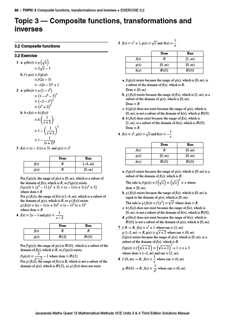 Chapter 3 Meth | PDF | Function (Mathematics) | Cartesian Coordinate System