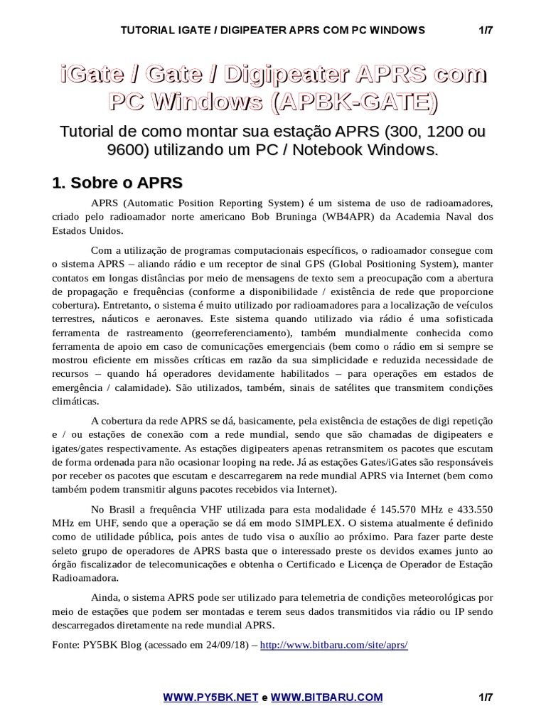 Tutorial Igate DIGI APBK GATE | PDF | Sem fio | Arquitetura de rede