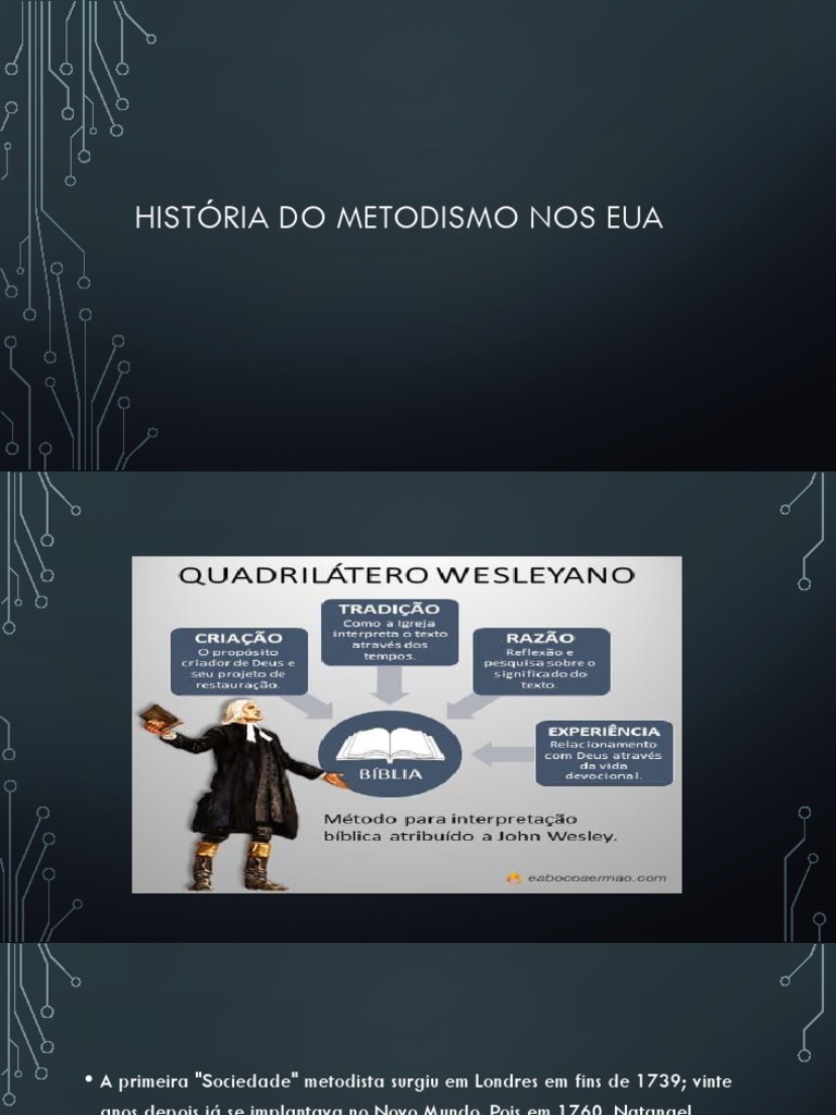 História do Metodismo nos EUA | PDF | Metodismo | Famílias ...