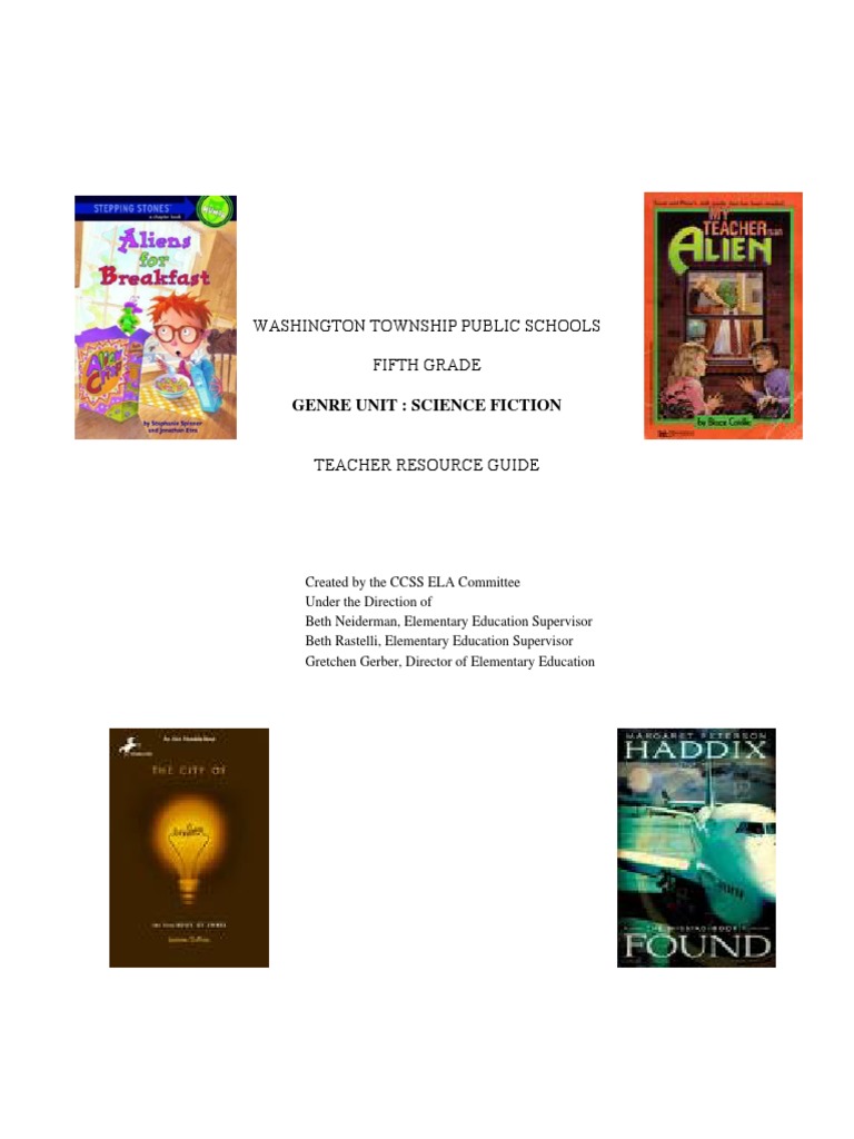 Fifth Grade Science Fiction Unit Guide | PDF | Reading Comprehension