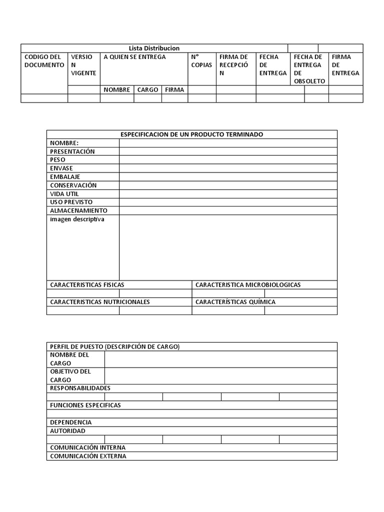 Procedimiento y Formularios | PDF | Auditoría