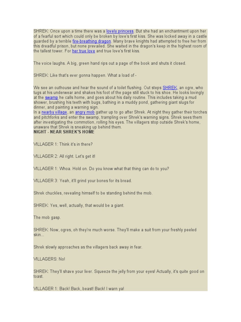 Shrek | PDF