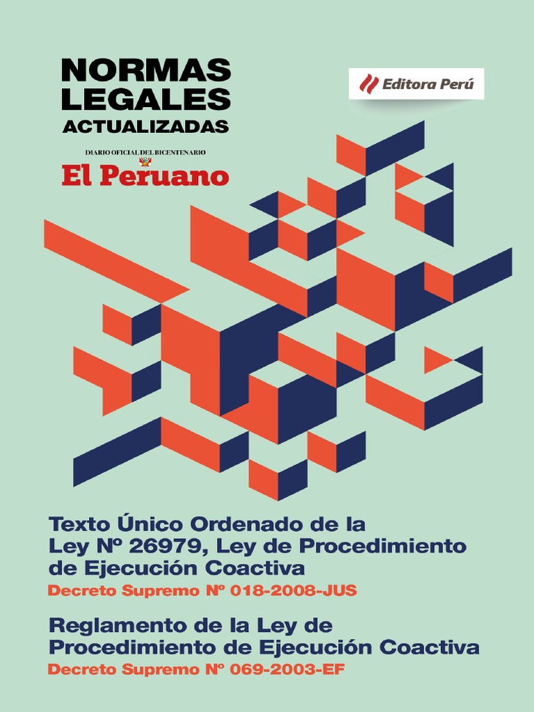 Texto Único Ordenado de La Ley #26979, Ley de Procedimiento de ... Texto Único Ordenado de La Ley #26979, Ley de Procedimiento de ...