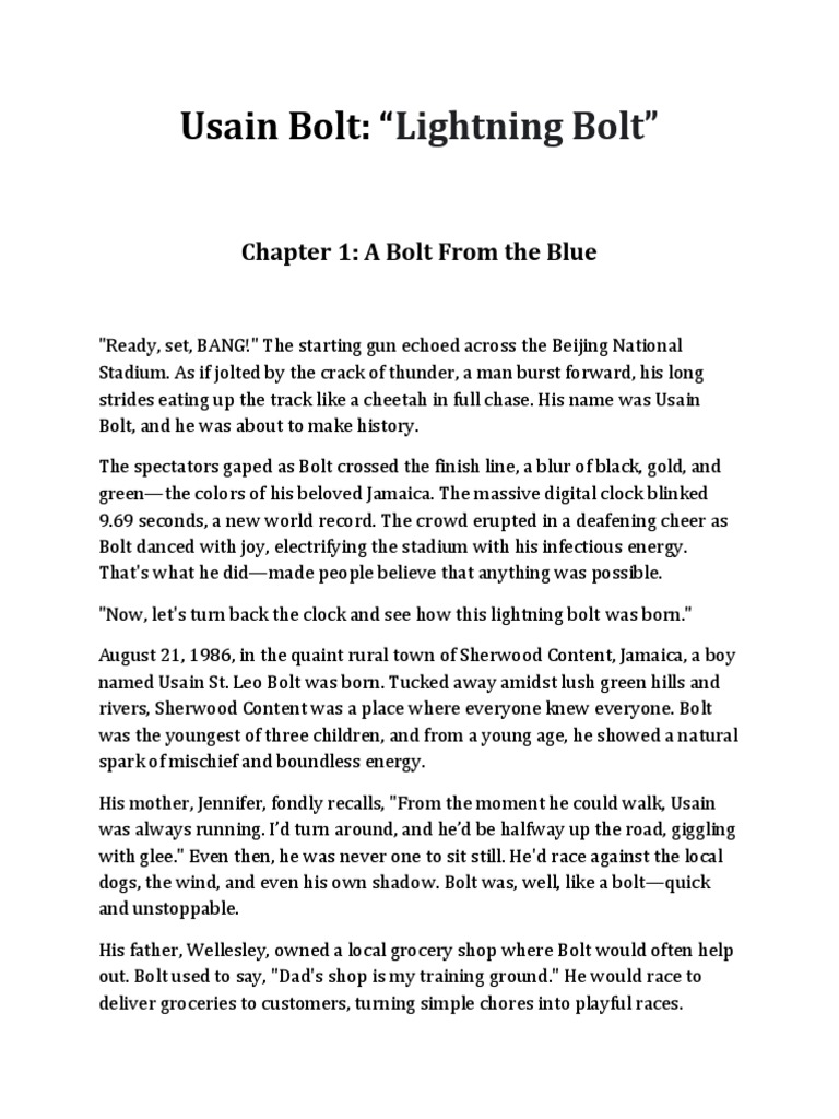 Usain Bolt | PDF