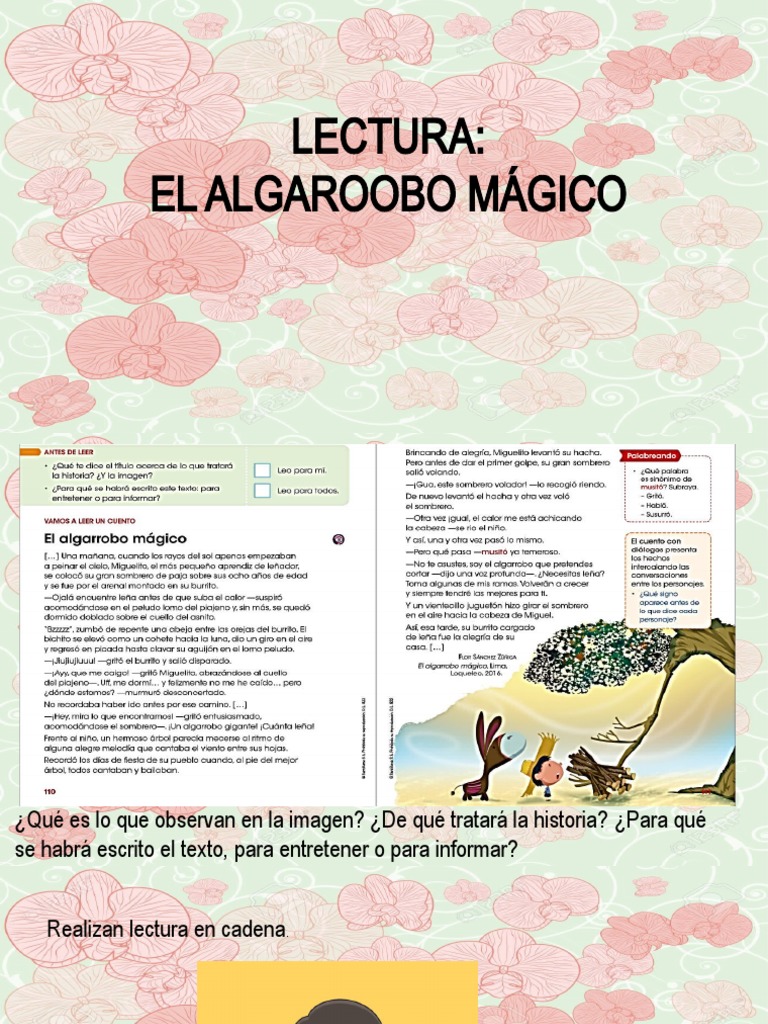 Lectura El Algarrobo Mágico | PDF