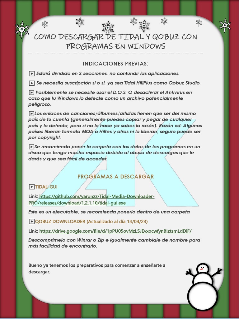 Como Descargar de Qobuz y Tidal en Windows (Ejecutable) | Descargar ...