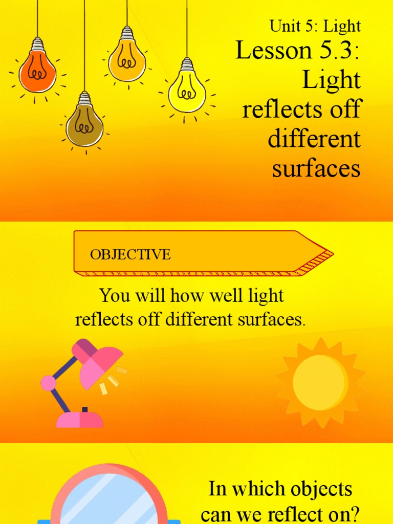 Objects That Reflect Light | PDF | Art