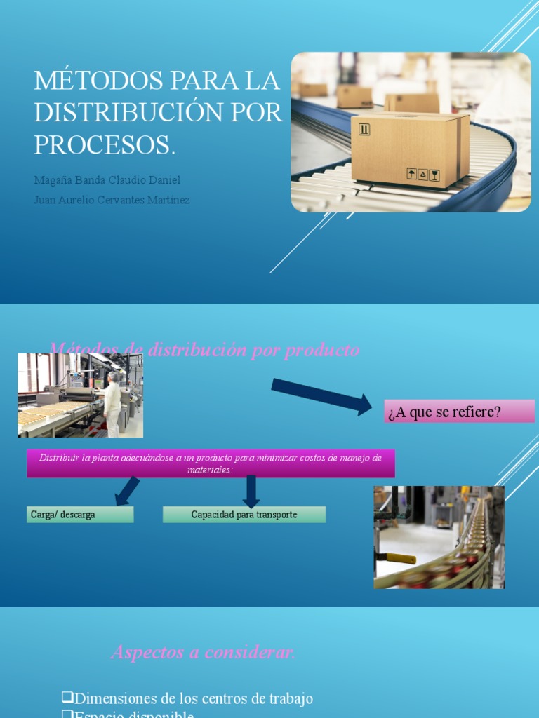 Métodos para La Distribución Por Procesos | PDF