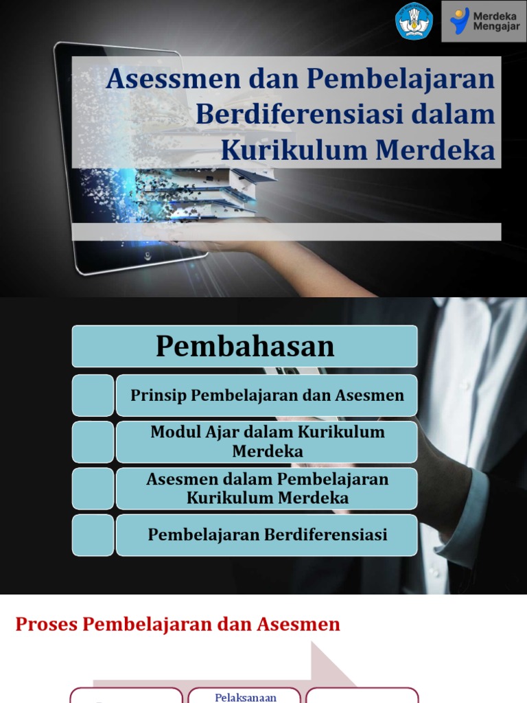 3-Pembelajaran Dan Asesmen Pada Kurikulum Merdeka-revAKJ-revKS | PDF
