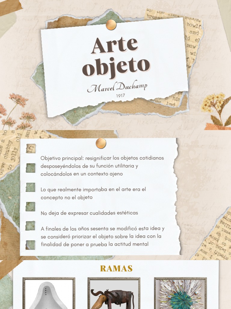 Arte Objetual: Conceptos y Ejemplos | PDF