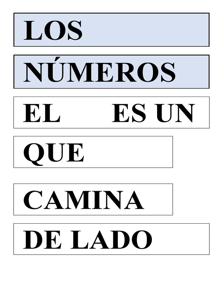 Rimas de Los Números | PDF
