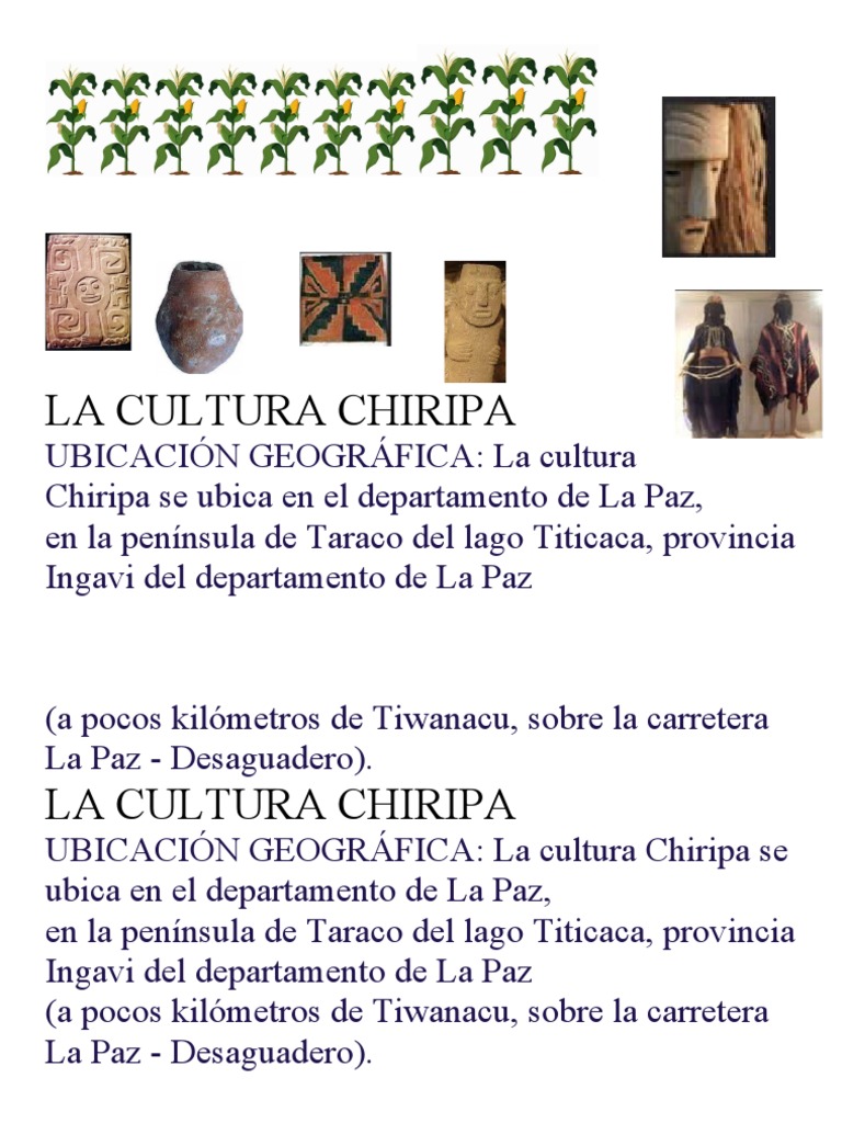 La Cultura Chiripa | PDF
