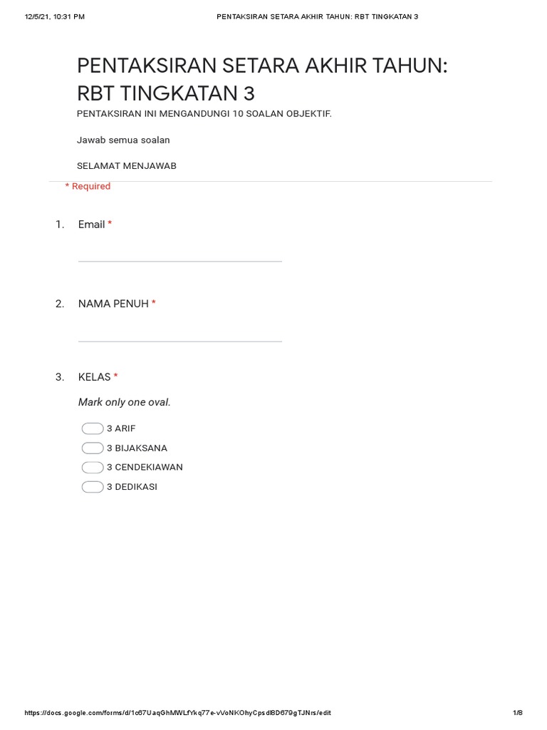 Ebook Pentaksiran RBT | PDF