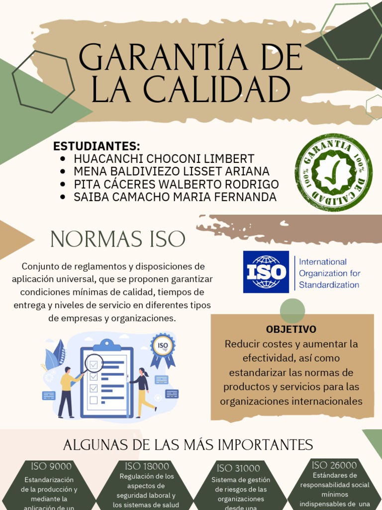 Tema4 Garantía de Calidad | PDF | Diseño | Calidad (comercial)