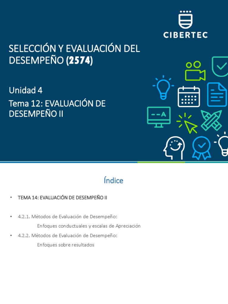 PPT Unidad 04 Tema 14 2022 04 Selección y Evaluación de Des (2574) AC ...