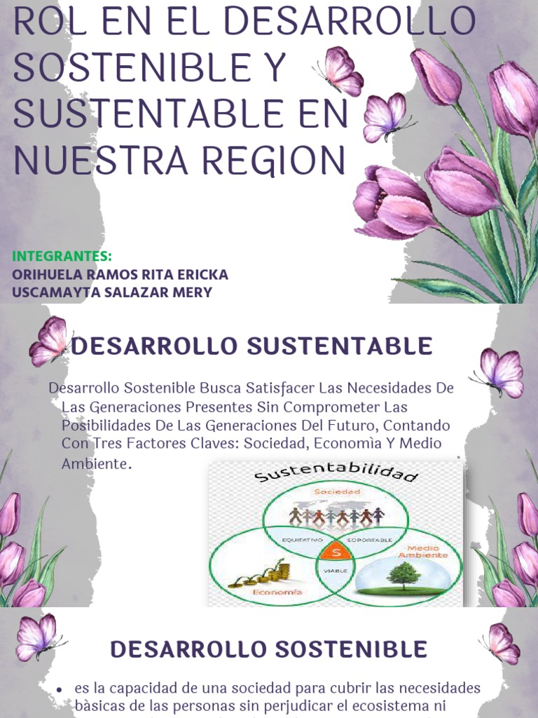 Desarrollo Sostenible y Sustentable | PDF | Sustentabilidad | Desarrollo sostenible
