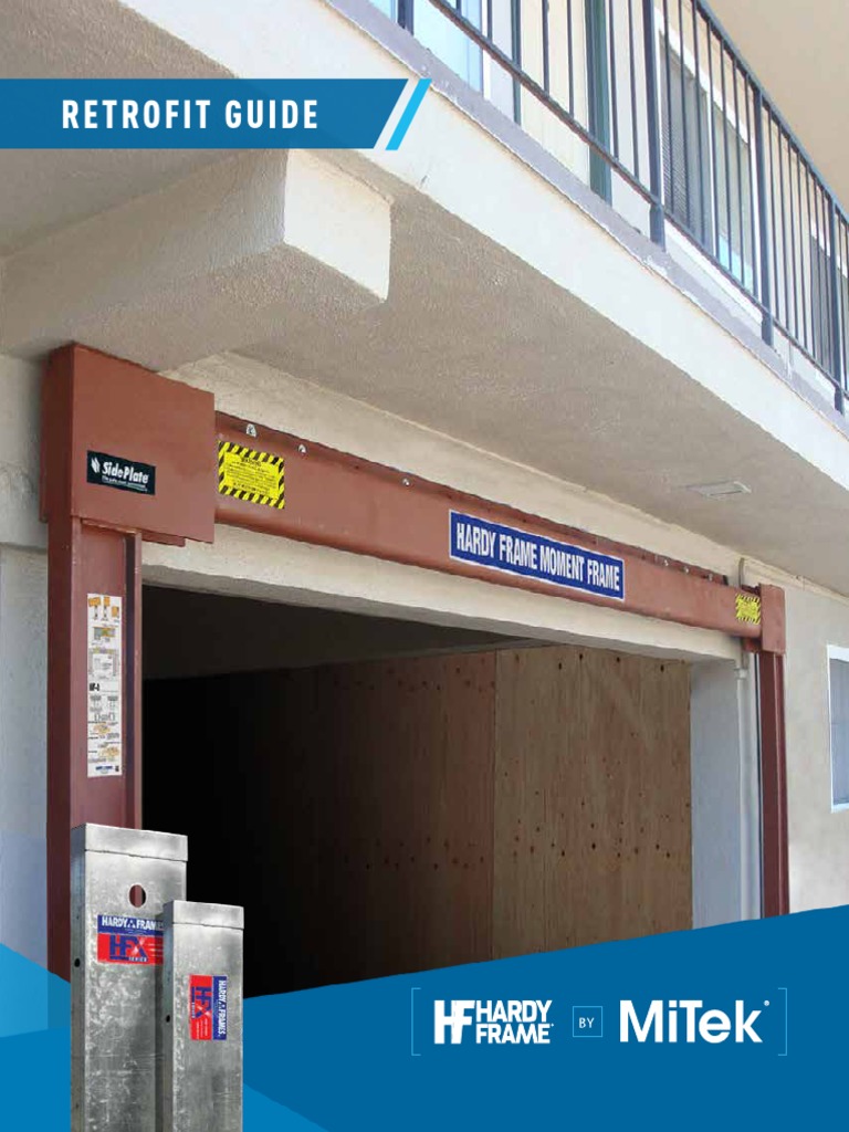 HARDY FRAME Retrofit - Guide | Download Free PDF | Wall | Concrete