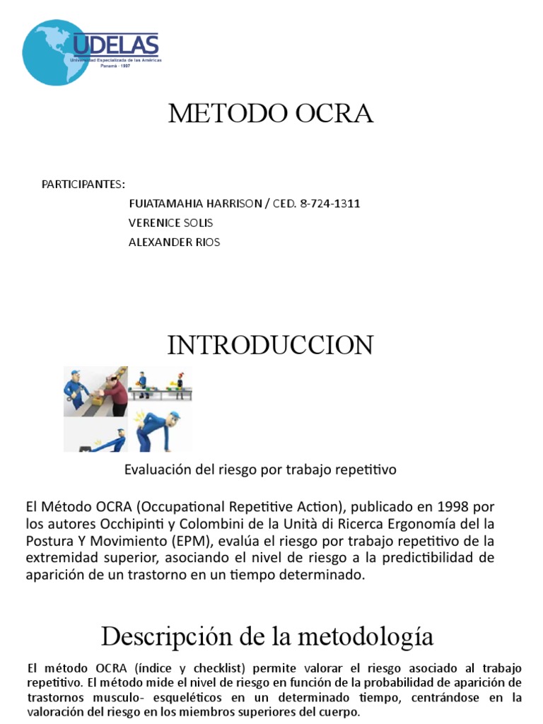 Metodo Ocra | PDF