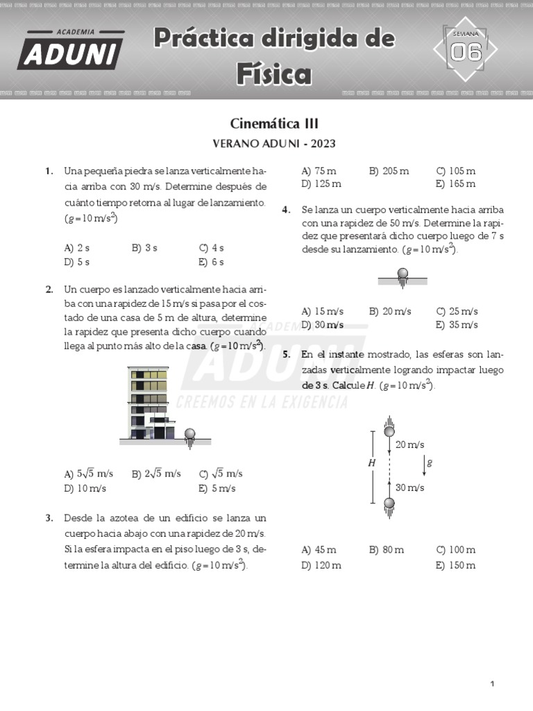 Práctica Dirigida | PDF