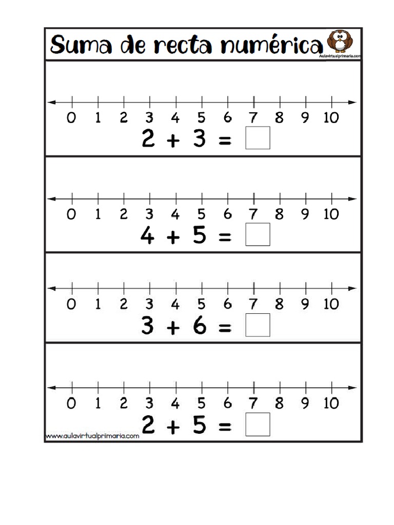 Recta Numerica | PDF