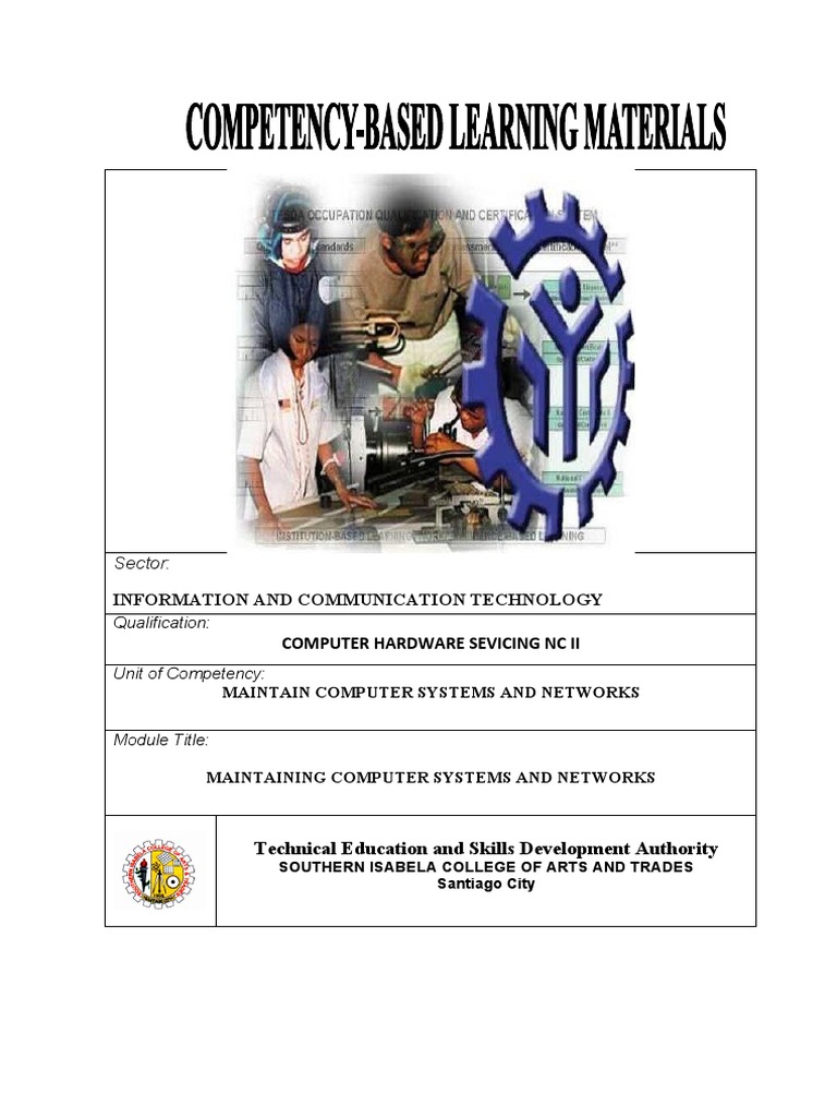 Module 4 - Maintain Computer Systems and Networks | PDF | Computer ...