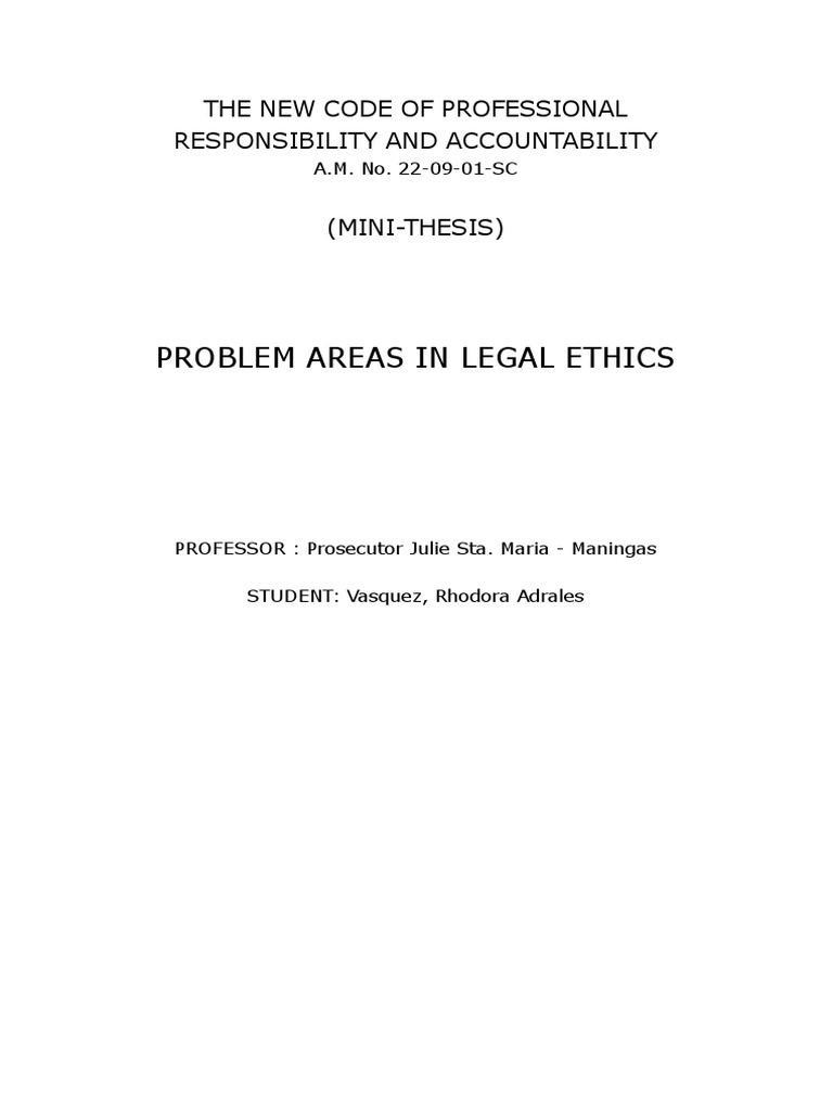 Cpra - New Code Mini-Thesis | PDF | Lawyer | American Bar Association