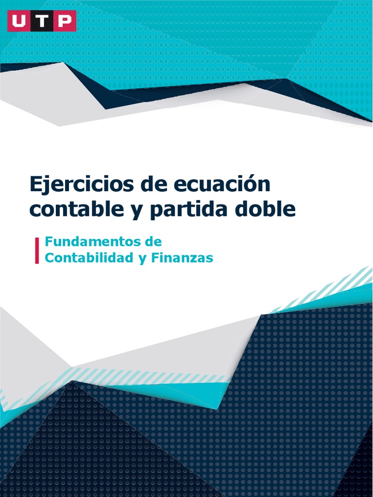 Semana 10 - Tarea - Ejercicios de Ecuación Contable y Partida Doble | PDF