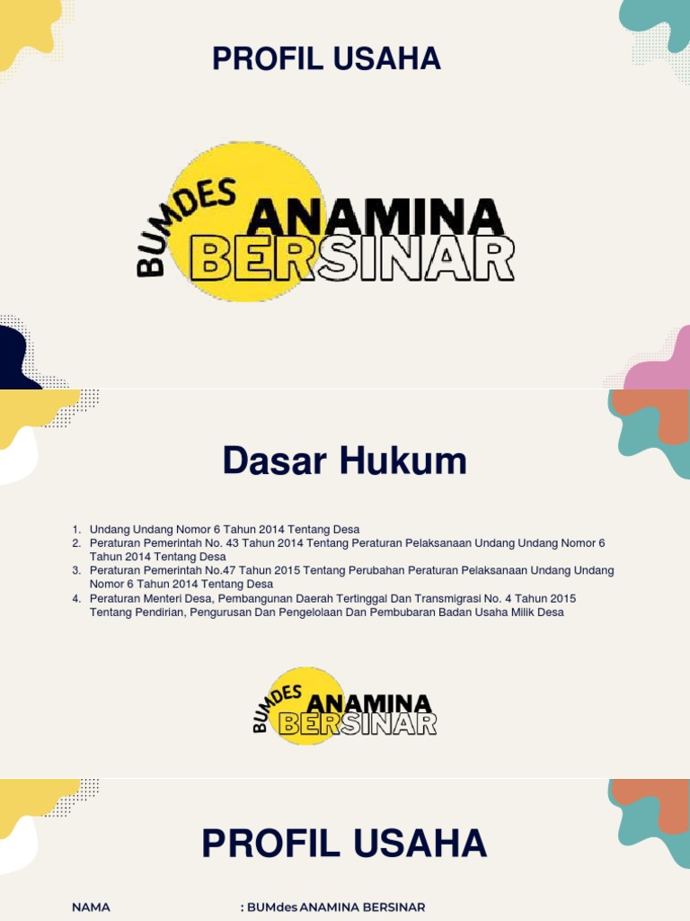 Profil Bumdes | PDF