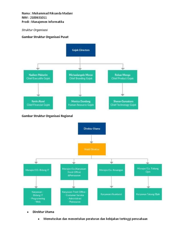 Sistem Operasi Gojek | PDF