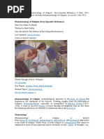 Ninian Smart S Seven Dimensions of Religion | PDF | Philosophical Theories